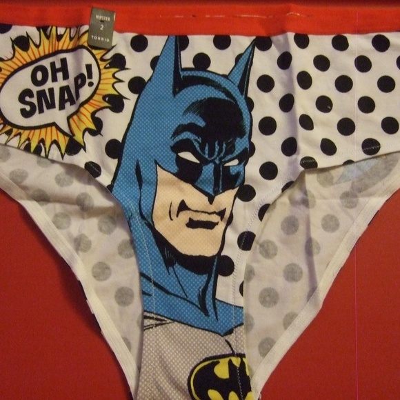 DC | Intimates & Sleepwear | New Torrid Batman Oh Snap Hipster Size 2 ...